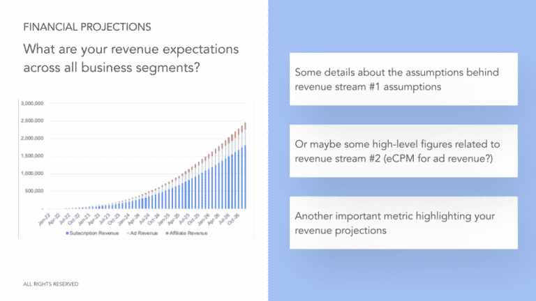 Startup Pitch Deck: the Financial Plan Slide [+ Examples]