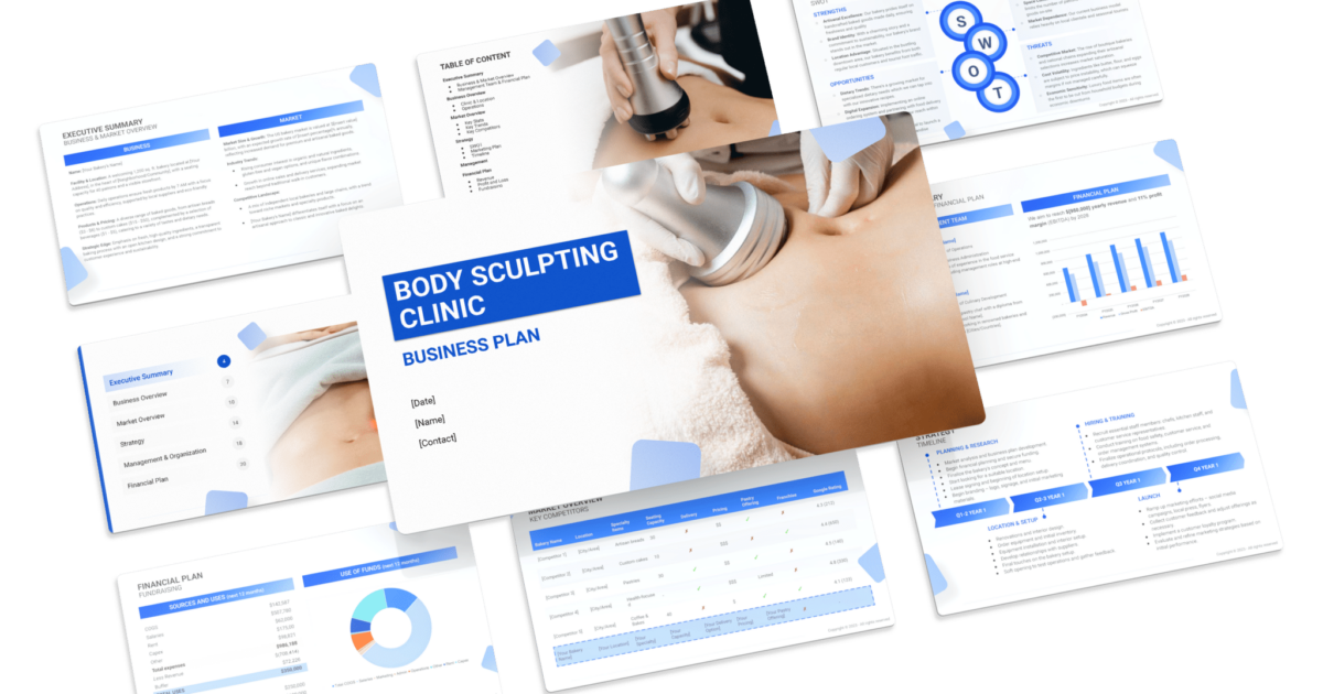 Body Sculpting Business Plan