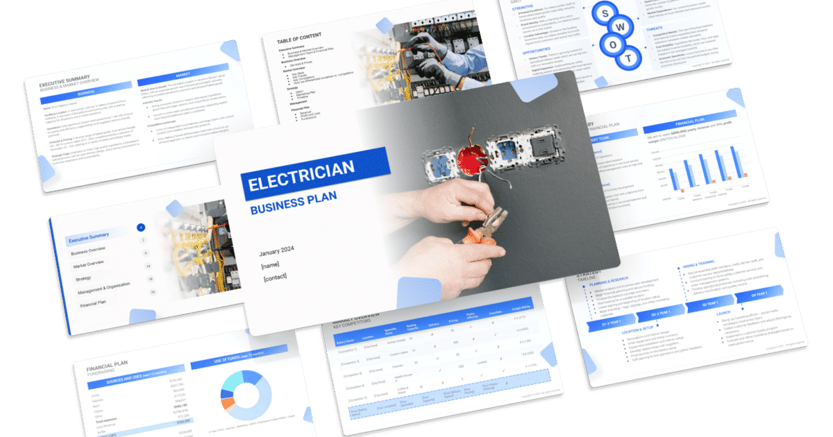 Electrician Business Plan