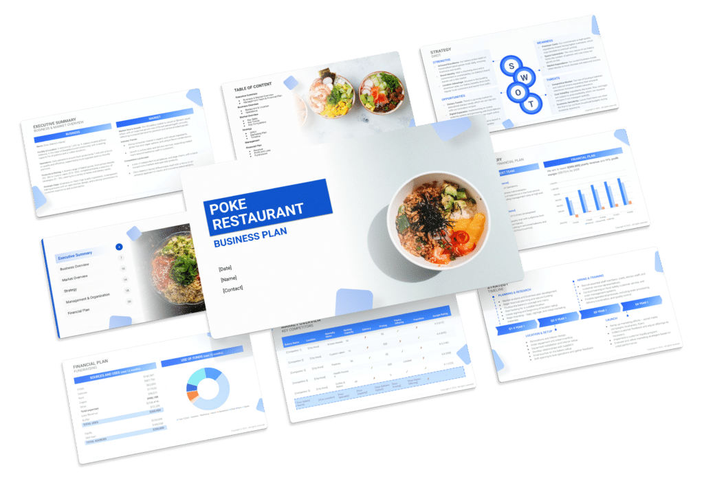 Sales & Marketing Plan for a Poke Restaurant