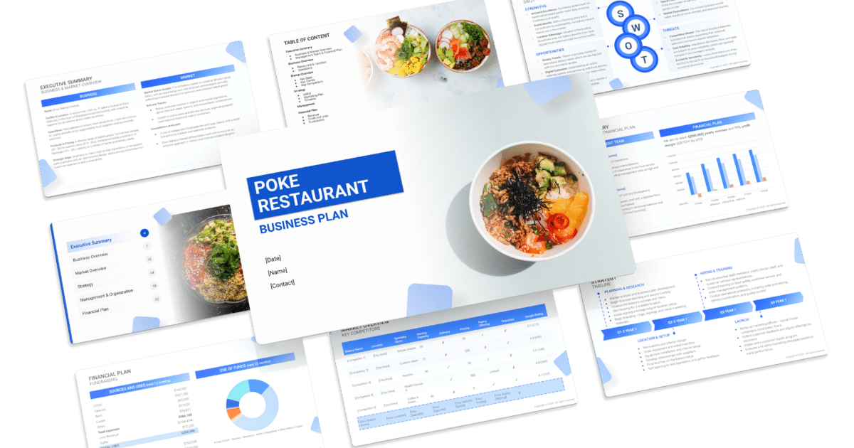 Poke Restaurant Business Plan