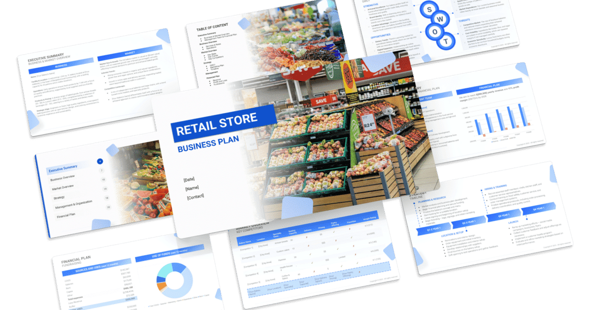 Retail Store Business Plan