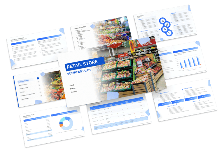 Sales & Marketing Plan for a Retail Store - SharpSheets