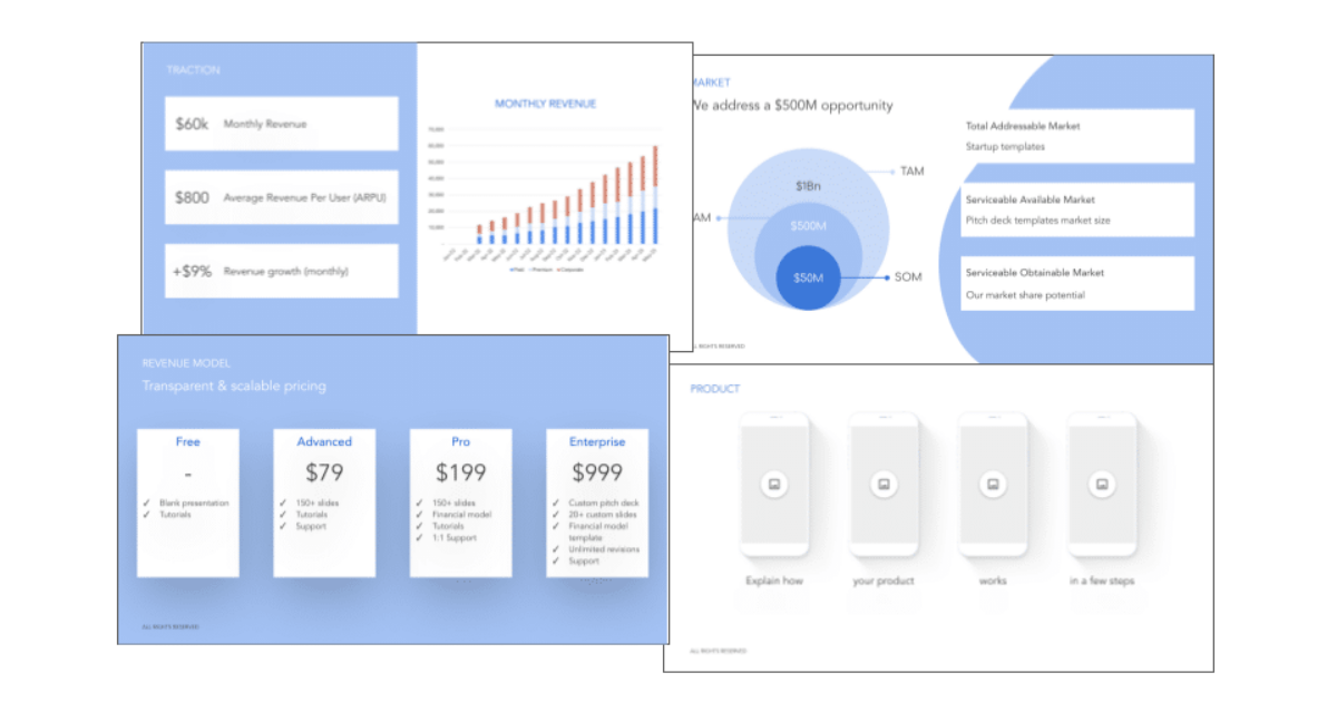 VC Pitch Deck Template - SharpSheets