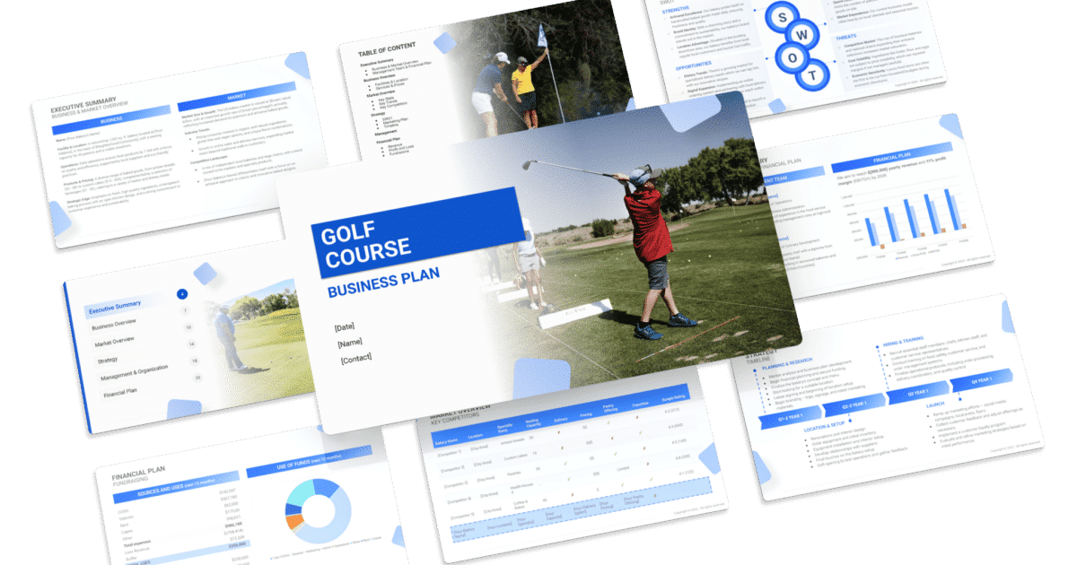 Golf Course Business Plan
