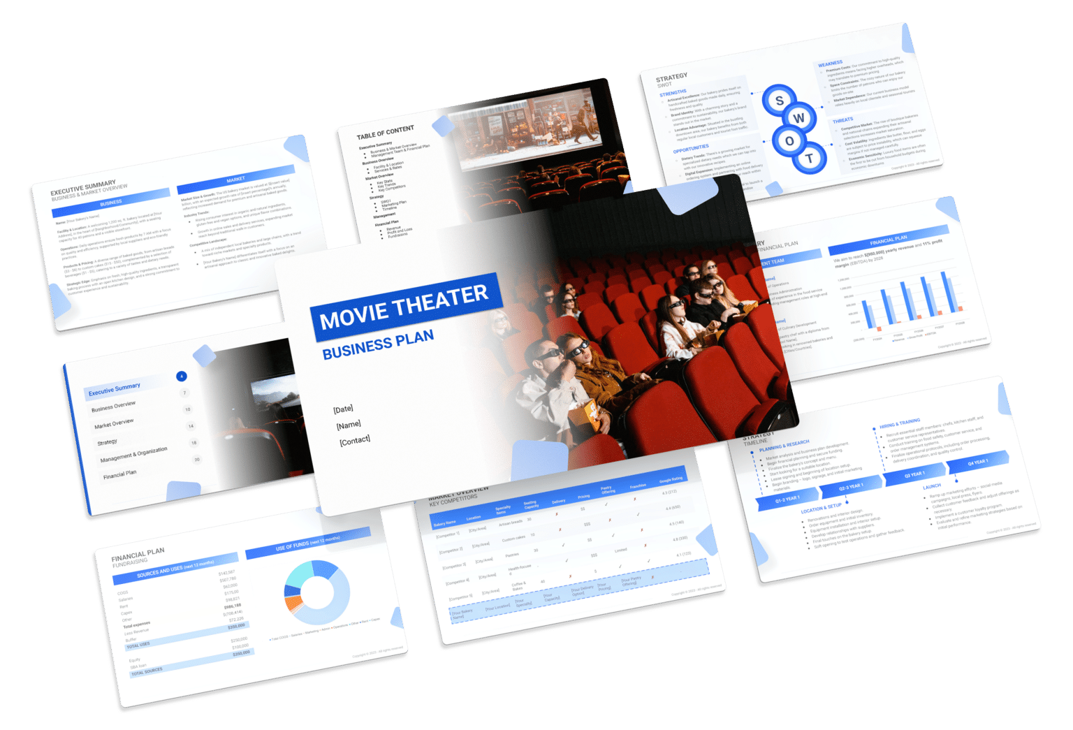 SWOT Analysis for a Movie Theater (Example) - SharpSheets