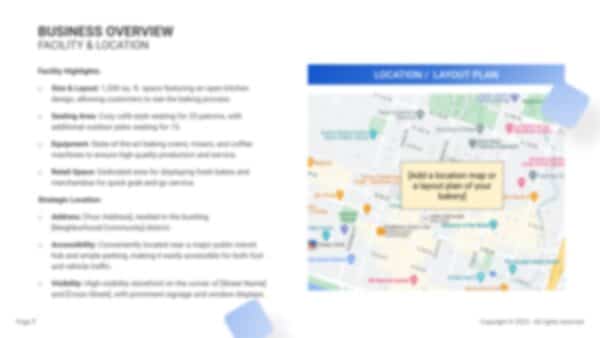 Bakery Business Plan PDF Example - SharpSheets