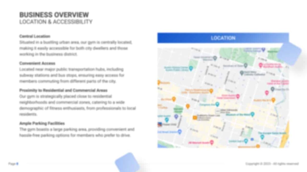 Gym Business Plan Template & PDF Example