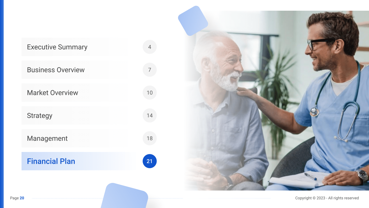 Home Care Business Plan Template & PDF Example - SharpSheets