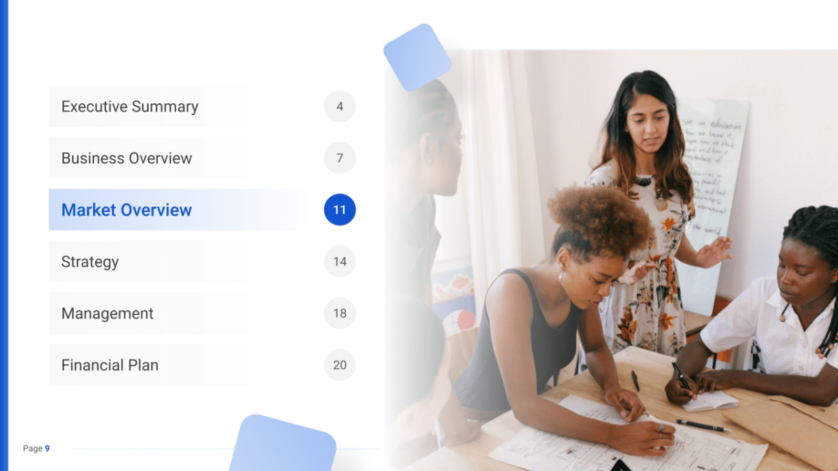 Tutoring Business Plan PDF Example - SharpSheets