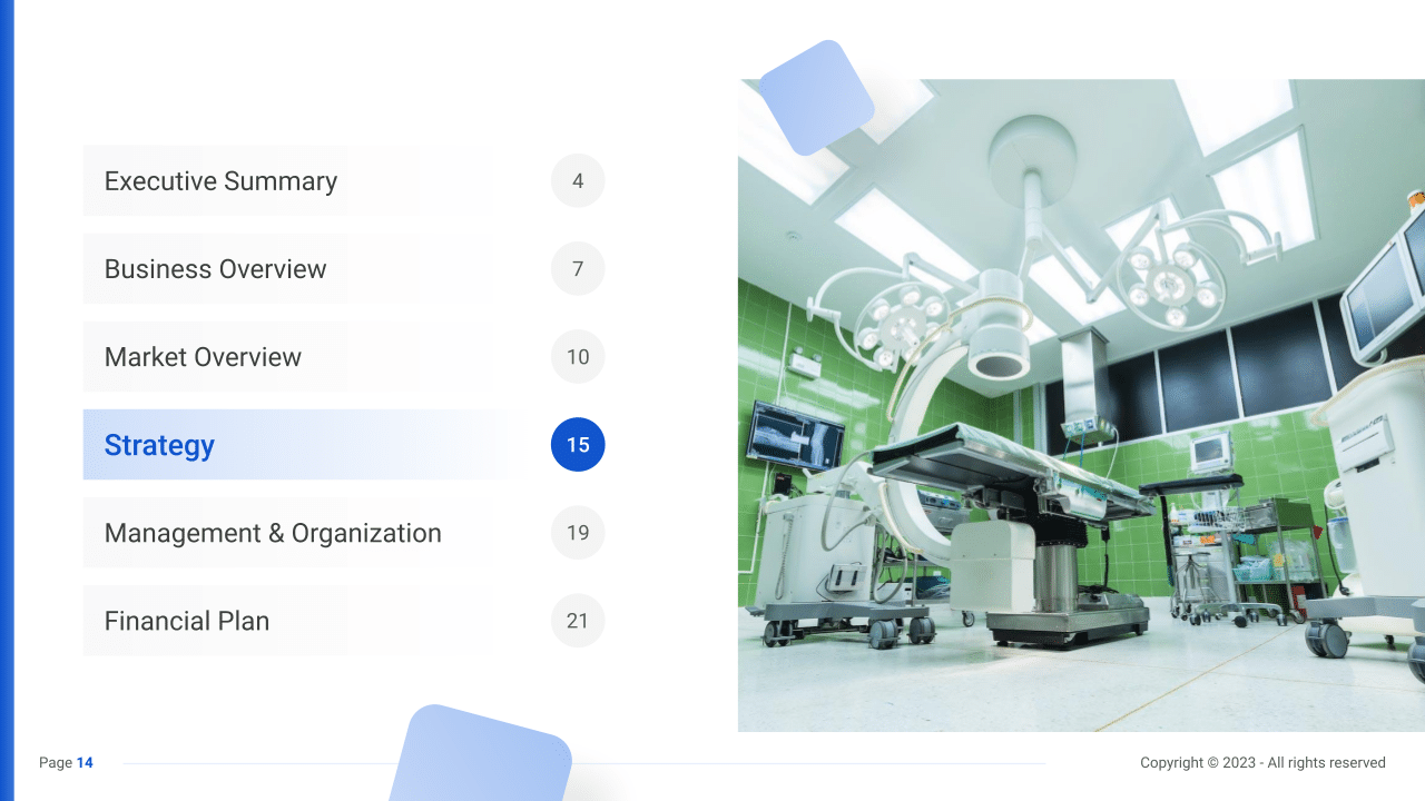 Veterinary Clinic Business Plan PDF Example - SharpSheets