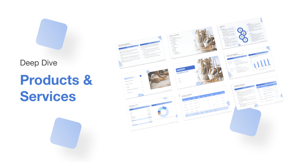 Products & Services Section in a Business Plan (+ Examples)